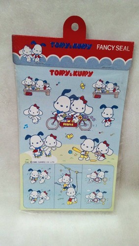 Sanrio Toppy Kuppy Fancy Seal Rare Retro 1980 Sticker | eBay