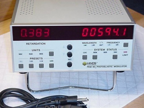 HINDS PEM-90 Photoelast Modulator, PEM-90-D Controller | eBay