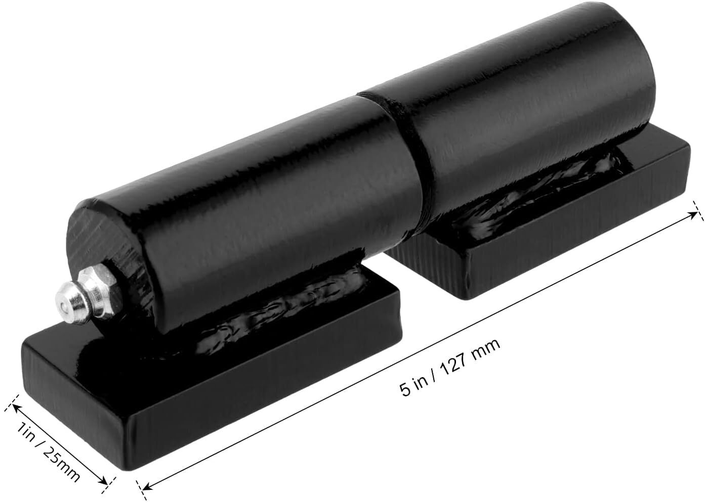 4 Pack 5 Inch Heavy Duty Barrel Gate Hinge, Weld On Barrel Gate Hinges ...