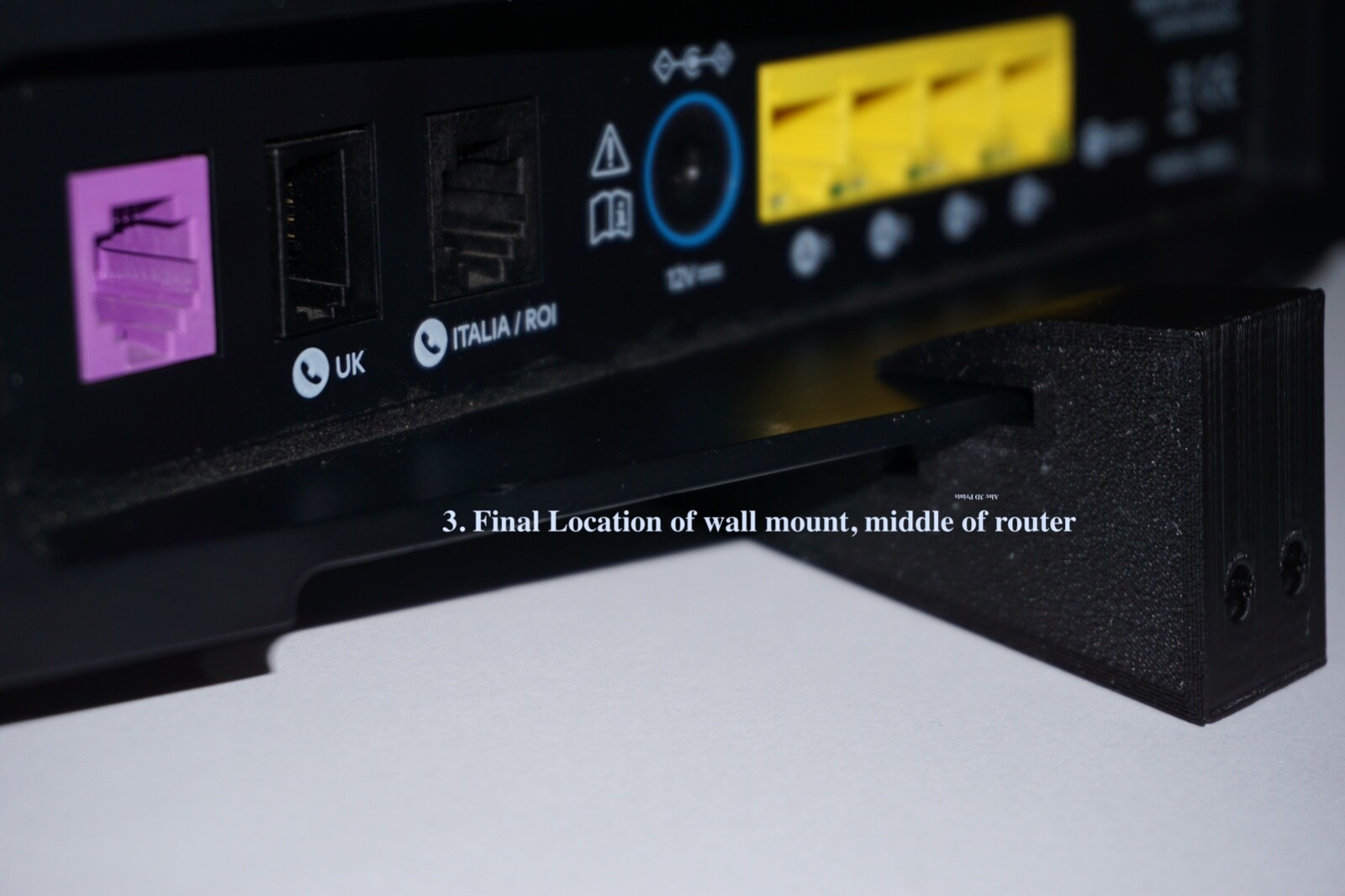 NEW Sky Broadband Router Hub Box SR203 SR204 Wall Mount Bracket with ...