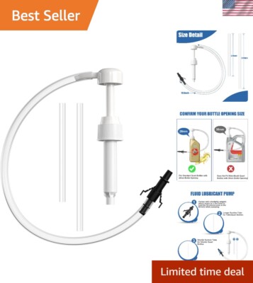 Fluid Pump for Quart Bottles - Transfer Gear Oil, Transmission and ...
