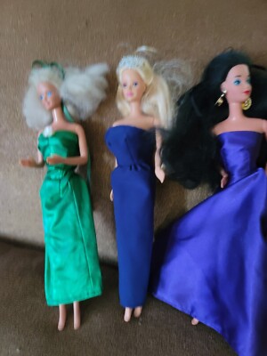 Vtg Mattel 1960s Barbie Dolls With Outfits Lot Of Three | eBay