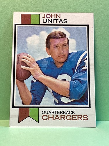 John Johnny Unitus 1973 Topps football card | eBay