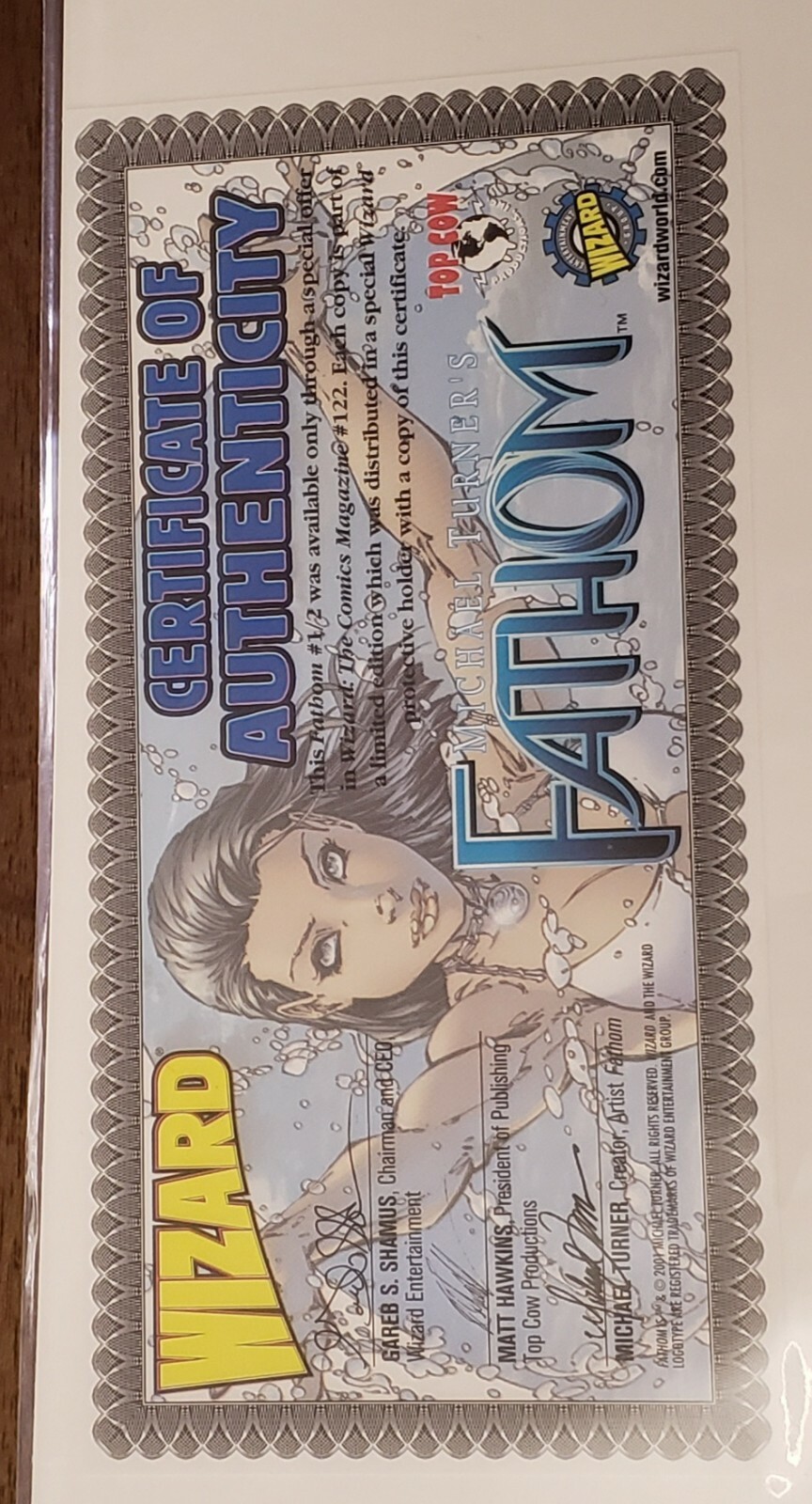 Fathom #1/2 (2001, Image / Wizard) for sale online | eBay