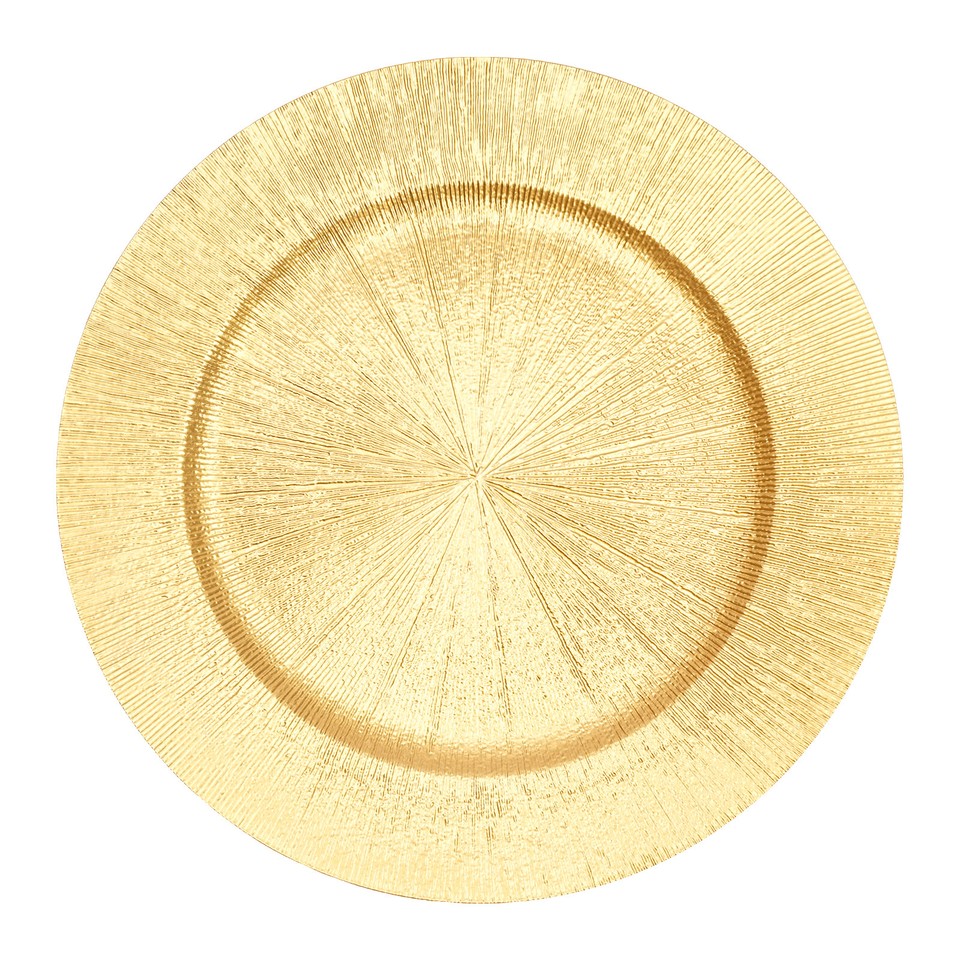 50 Pack Round Charger Plates 13 Inch Wedding Dinner Reusable Chargers ...