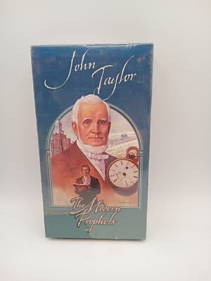 New!!! JOHN TAYLOR Mormon LDS Living Scriptures THE MODERN PROPHETS VHS ...