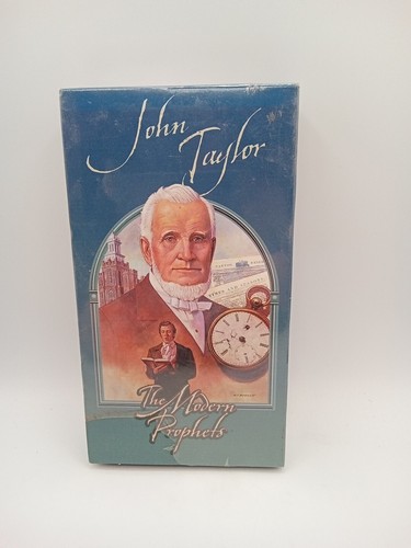 New!!! JOHN TAYLOR Mormon LDS Living Scriptures THE MODERN PROPHETS VHS ...