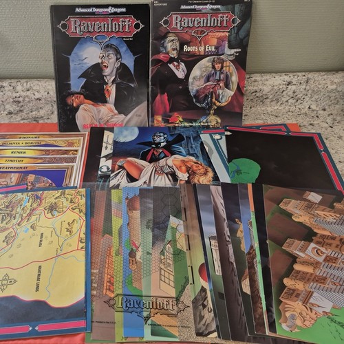 AD&D 2nd Edition Ravenloft Set Realm of Terror Complete extra Roots of ...
