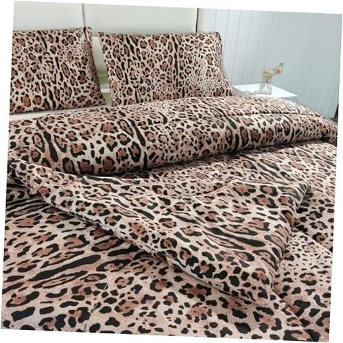 3pcs Comforter Cheetah,Print Comforter Set for Kids, Toddler, Twin ...