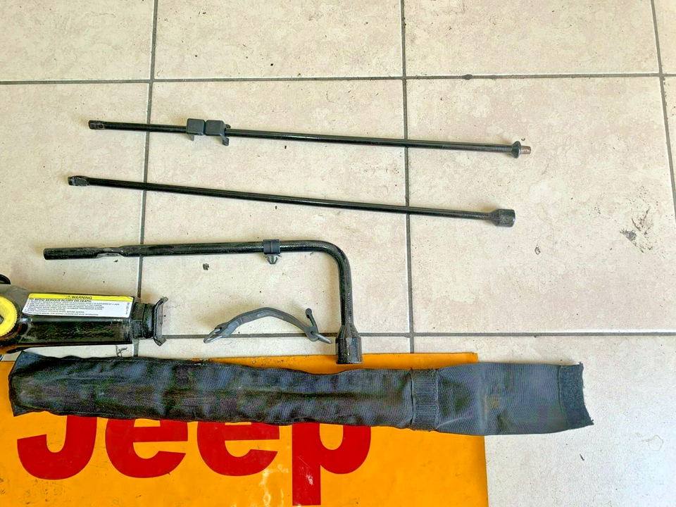 1997 - 2006 JEEP WRANGLER TJ JACK AND TOOLS SET OEM COMPLETE | eBay