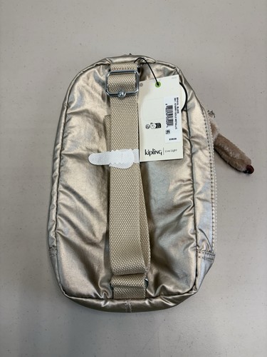 Kipling Blake Sling Backpack / Crossbody - STARRY GOLD METALLIC - NWT ...