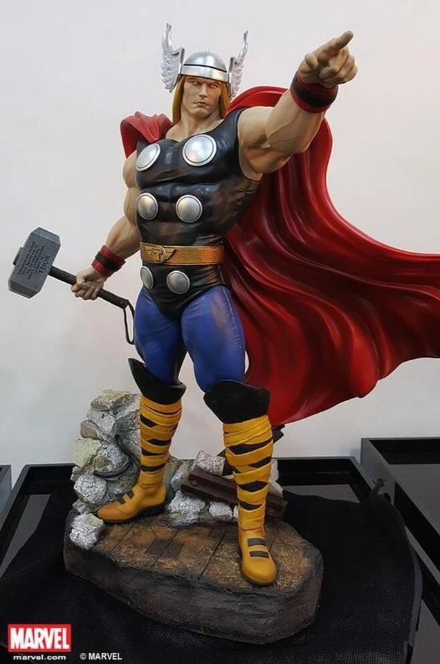THOR XM Studios 1:4 Scale Statue Marvel Comic Accurate Excellent ...