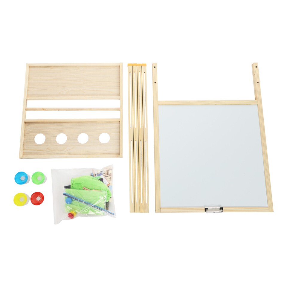 Art Easel, Easel For Kids, Adjustable Height With Magnetic Dark Green ...