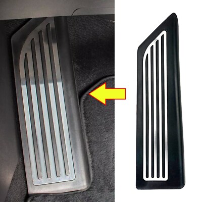 Fit For Tesla Model 3 2021-2023 Stainless Steel Car Footrest Dead Pedal ...