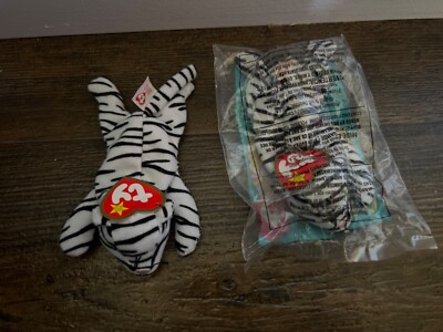 Ty Original Beanie Baby Blizz™ the White Tiger RARE with BLUE Eyes | eBay