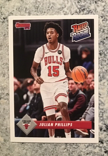 2023-24 Panini NBA Instant Julian Phillips Rated Rookie /715 Free Ship ...
