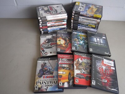 Playstation 2 PS2 Game Lot of 27 | eBay