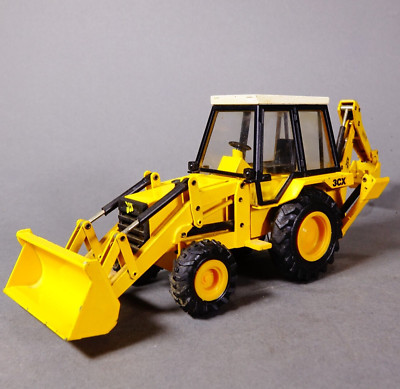 JCB 1400 B Tractor Loader Backhoe NZG 1/35 Scale Construction | eBay