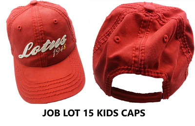 CAP x 15 Job Lot Wholesale kids Formula 1 Team Lotus Originals F1 LOTUS ...