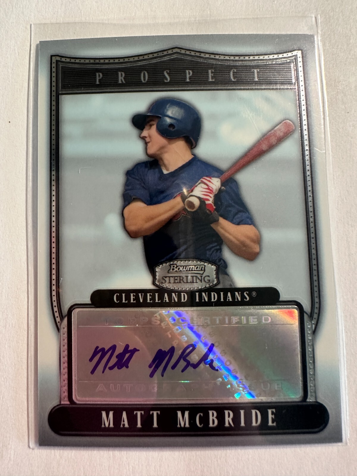 K92,439 - 2007 Bowman Sterling Prospects #MM Matt McBride Auto | eBay