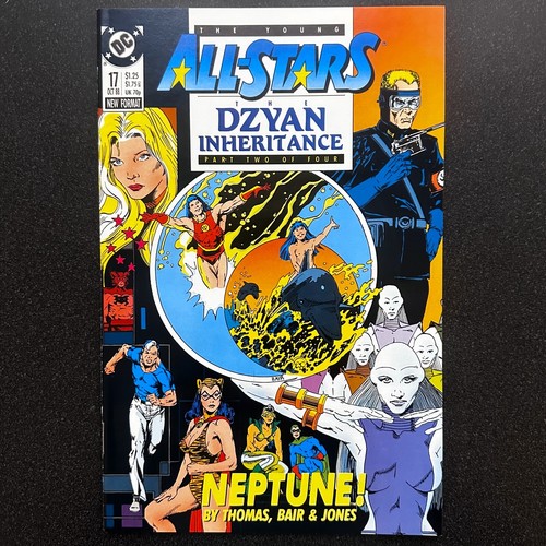 Young All-Stars #17 • Oct 1988 • Neptune Perkins • Roy Thomas & Dann ...