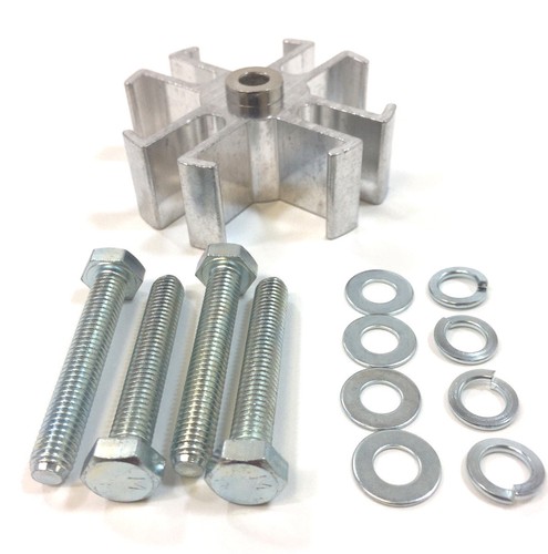 1" Fan Spacer Kit Water Pump Mount Cooling Fan SB BB Chevy GM Ford ...