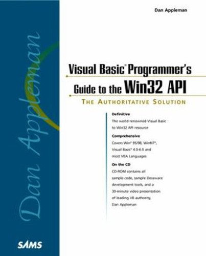 Dan Appleman's Visual Basic Programmer's Guide to the Win32 API C 9780672315909 | eBay