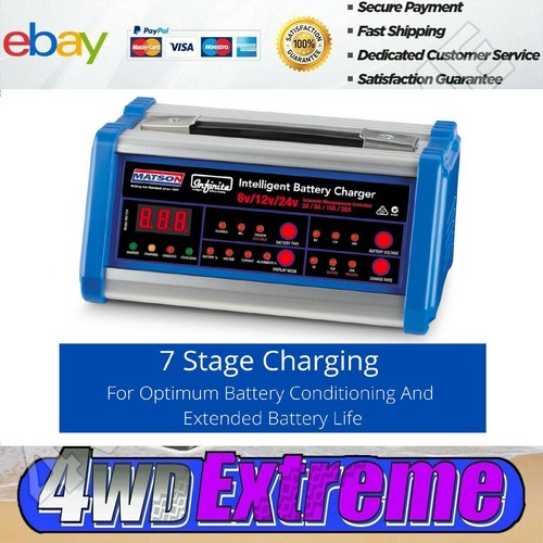 Matson Infinite 6/12/24v Intelligent Battery Charger IR61224 for sale ...