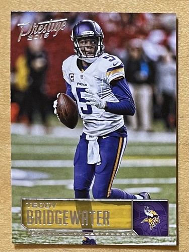 Teddy Bridgewater 2016 Panini Prestige #110 Minnesota Vikings NM-MT | eBay