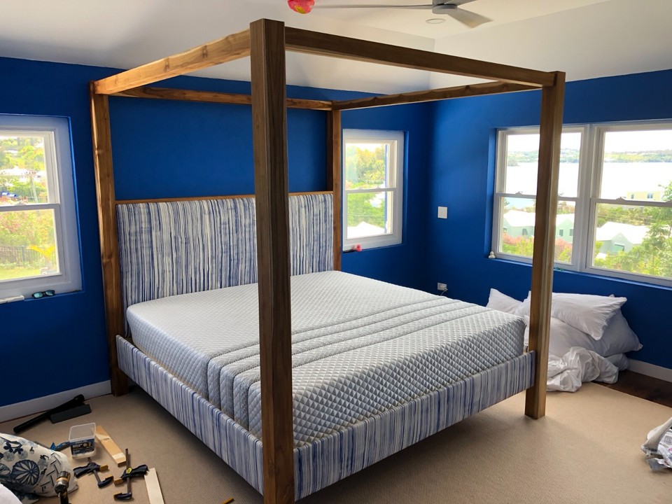 Squared Teak Post, 6" x 6" x 24" inches Long, Real Teak Wood | eBay