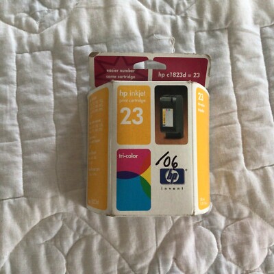 Genuine HP 23 Tri Color Ink Cartridge EXP Oct 2002 | eBay