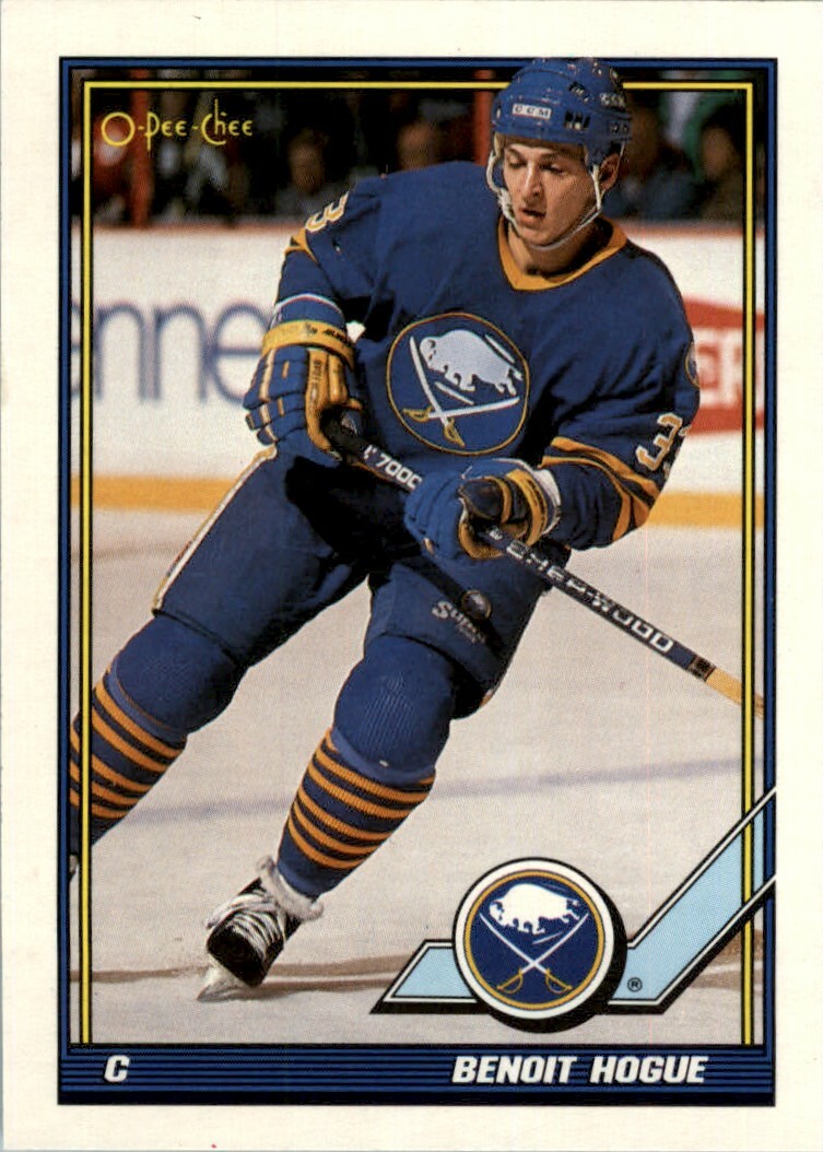1991-92 O-Pee-Chee NHL Benoit Hogue #292 | eBay