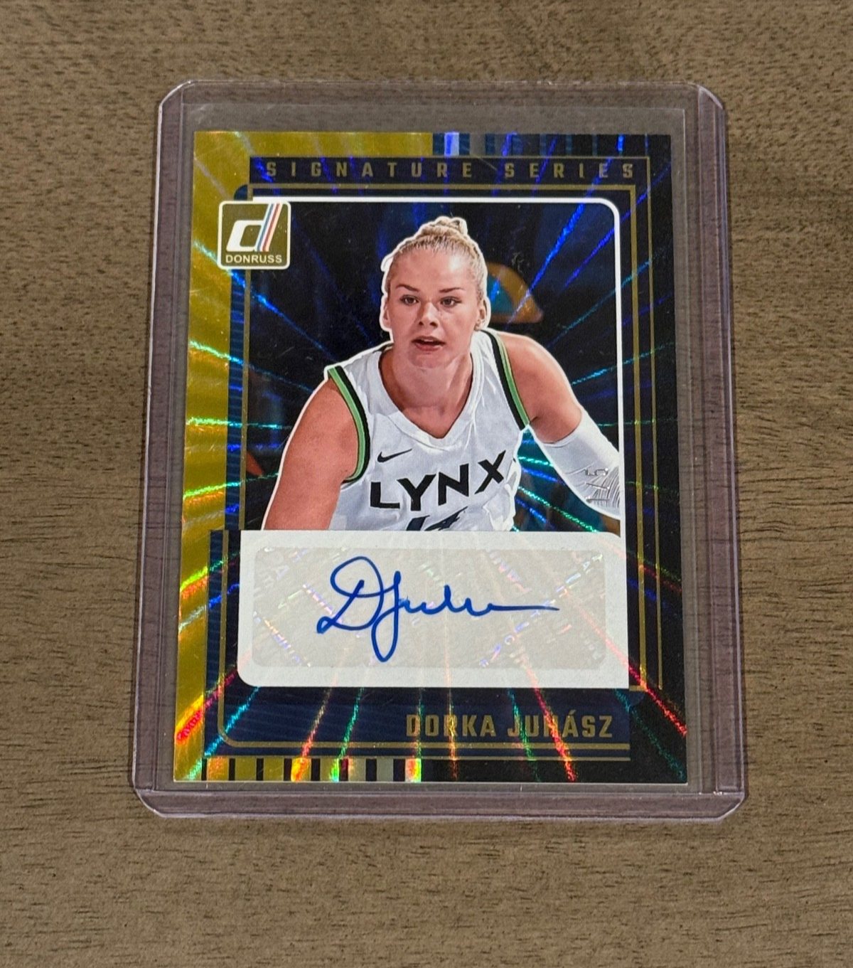 2025 Panini Donruss WNBA - Signature Series Dorka Juhasz #SS-23 Black ...