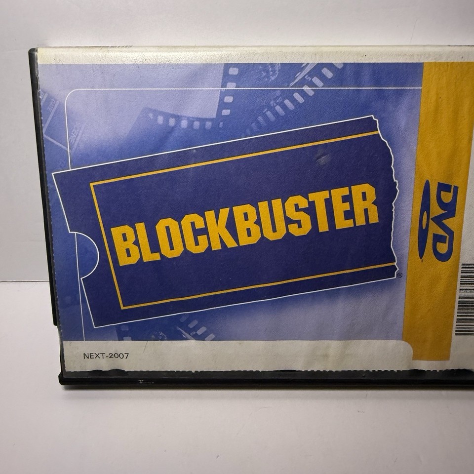 Blockbuster Video DVD Rental Case Empty Movie- Next 2007 | eBay