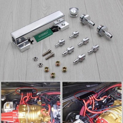 Turbo Controller 6 Port Vacuum Block Intake Manifold Kit Wastegate ...