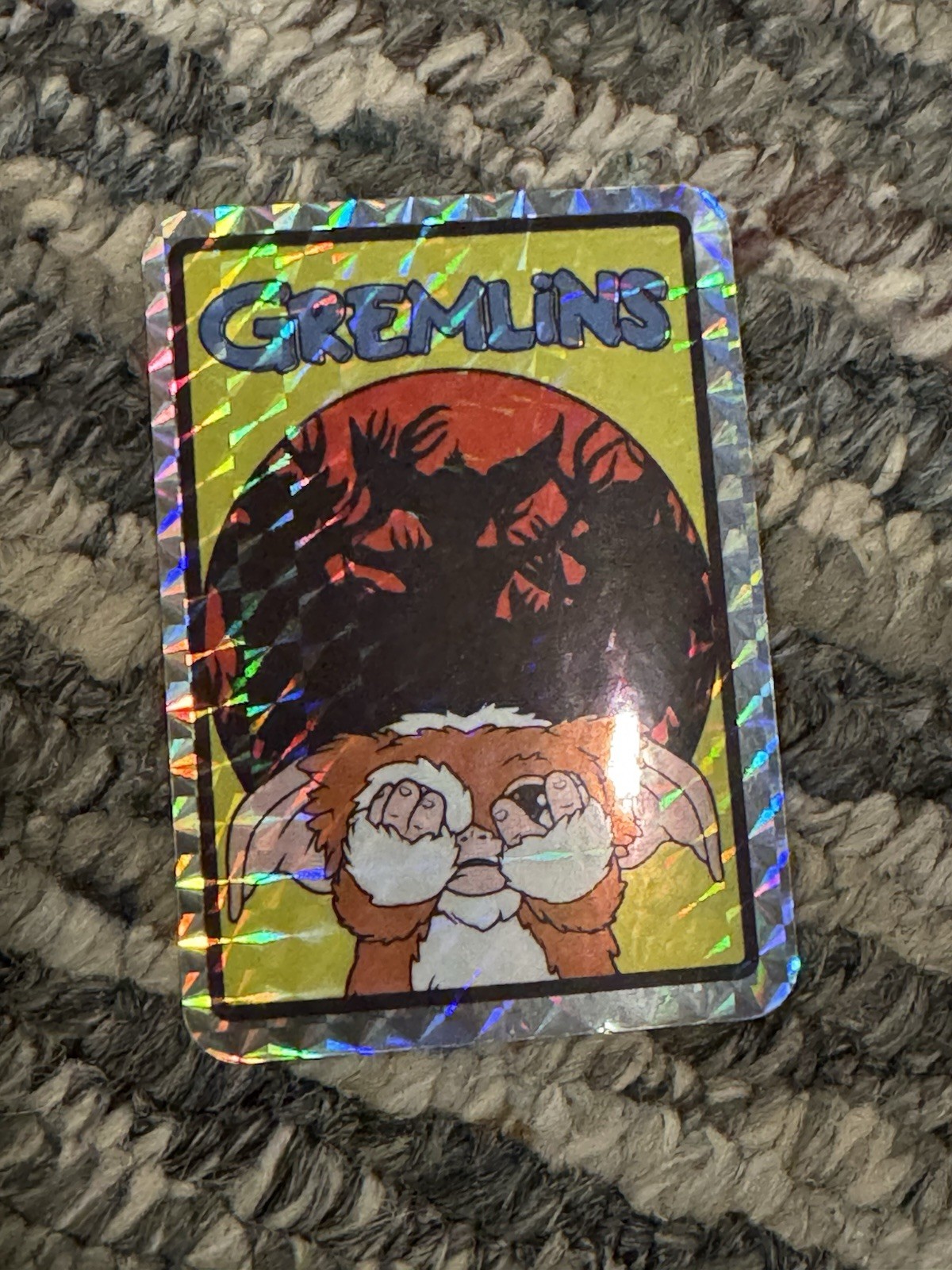 GREMLINS Fright-rags Prizmaniacs only 100 Made Chase Prism sticker Pack ...