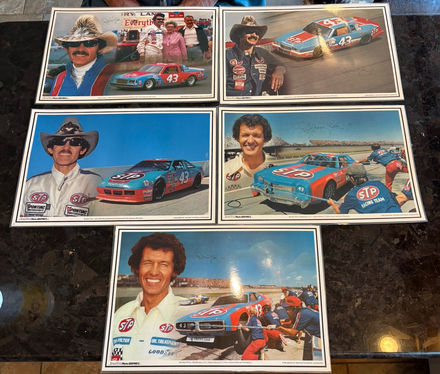 1986 Sportstar Photo-Graphics Richard Petty - Racing Pictorial Magazine ...
