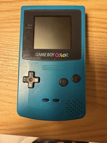 FULLY TESTED Nintendo Game Boy Color Blue Handheld System | eBay