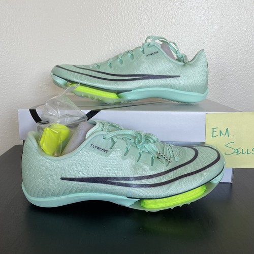 NEW Nike Air Zoom Maxfly Max Fly Mint Foam Track Spikes DR9905-300 Mens ...