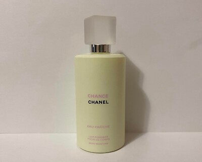 RARE Chanel CHANCE Eau Fraiche Body Moisture Lotion 200 mL/6.8 fl oz | eBay