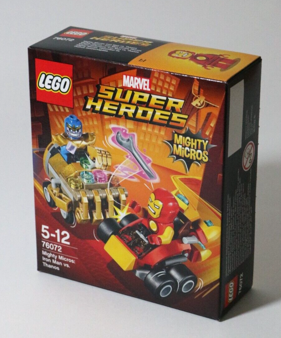 LEGO Marvel: Mighty Micros: Iron Man vs. Thanos (76072) for sale online ...