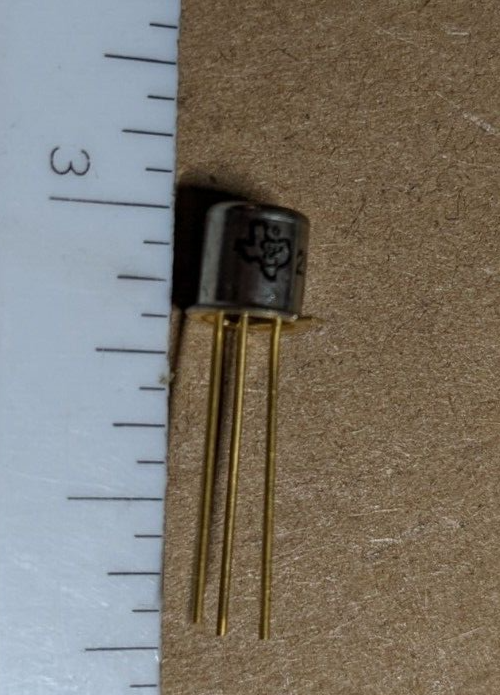 NOS Texas Instruments (TI) 2N2222 TO-18 Transistor – Gold Leads | eBay
