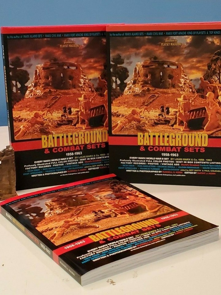 MARX BATTLEGROUND & COMBAT PLAYSETS (1958-1963) Soft Cover by Russell S ...
