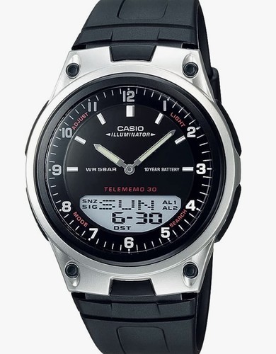 Casio Illuminator AW-80-1AV Analog & Digital Combo Wristwatch w ...