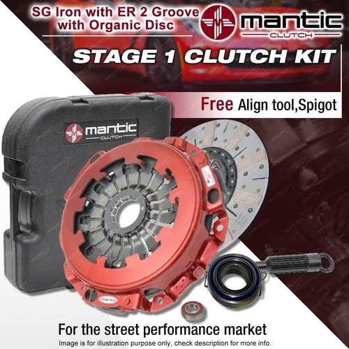 Mantic Organic Clutch Kit for Toyota Corolla CE80 96 Corona ST170 ...
