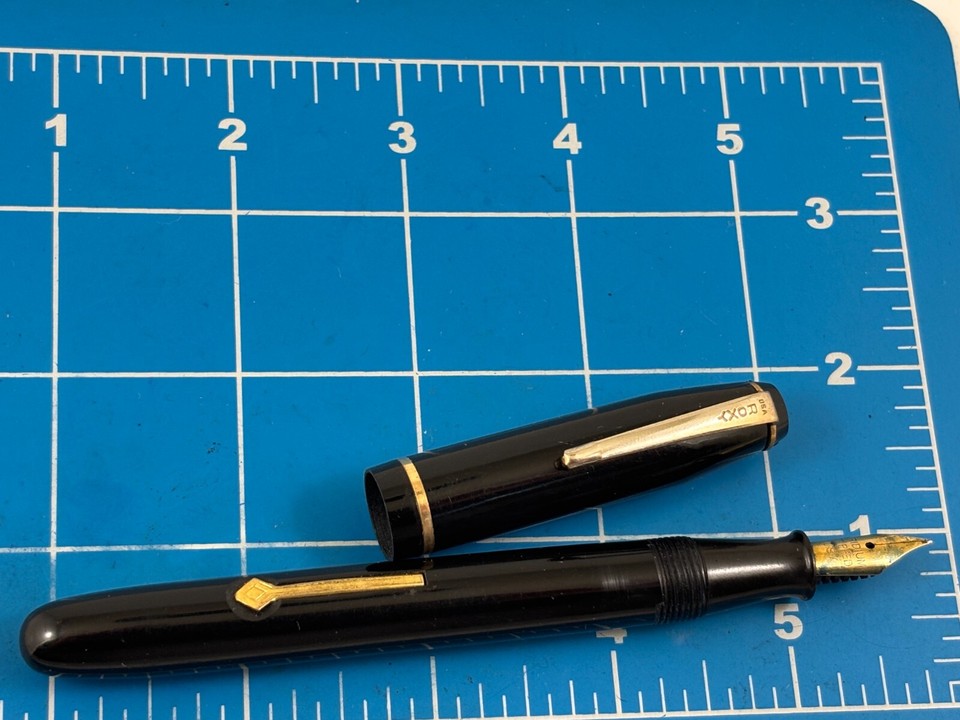 Judd's Nice Vintage Restored Morrison Fountain Pen w/Gold Plated Fine ...