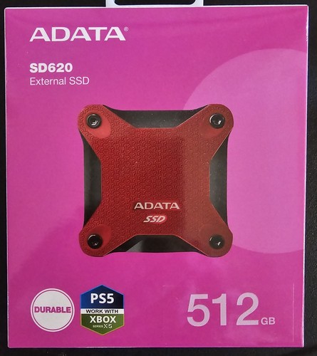 ADATA SD620 External SSD 512 GB Red | eBay