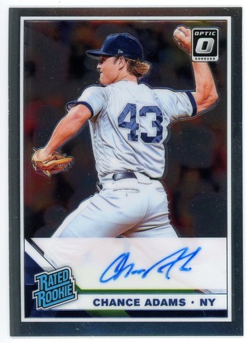 Chance Adams 2019 Donruss Optic Rated Rookie Autograph | eBay