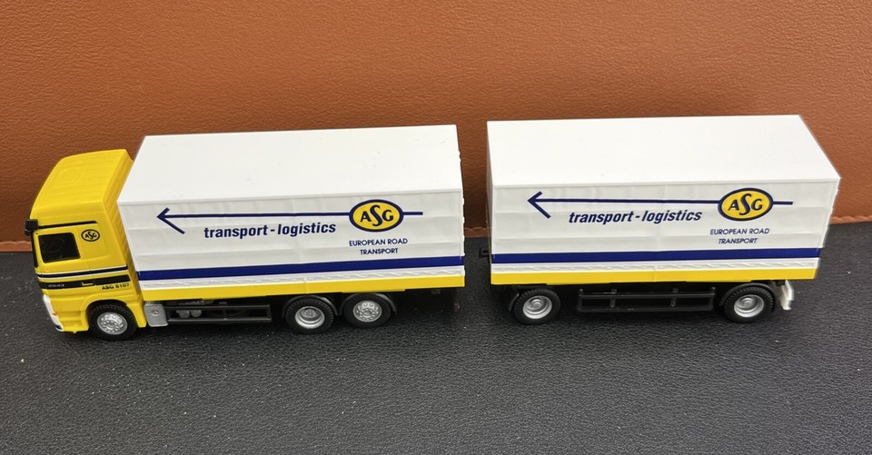 Albedo Modelle Mercedes Benz ASG Transport Logistics 250240 Z2 | eBay UK