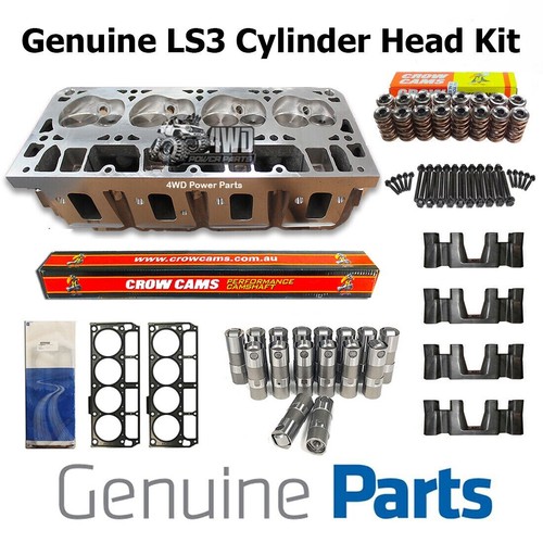 Genuine LS3 Cylinder Heads, Camshaft, Springs, Head Gaskets, Bolts ...
